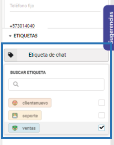 How to tag my chats?