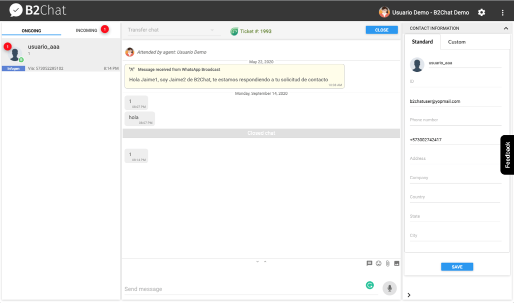 How to create a ticket with Freshdesk integration